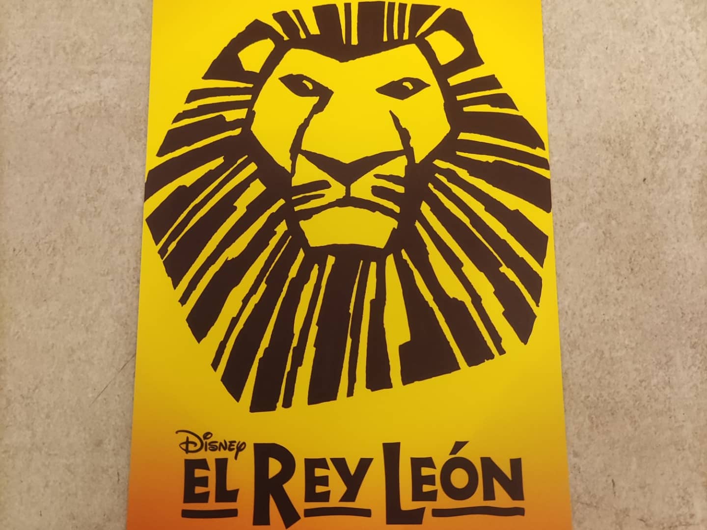 El Musical El Rey León.